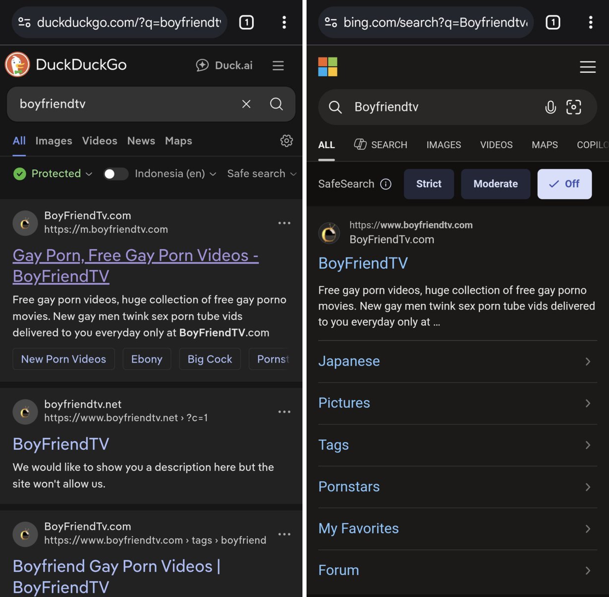 Saturn On X Firhidz Coba Pake Bing Sama Duckduckgo Jangan Pake